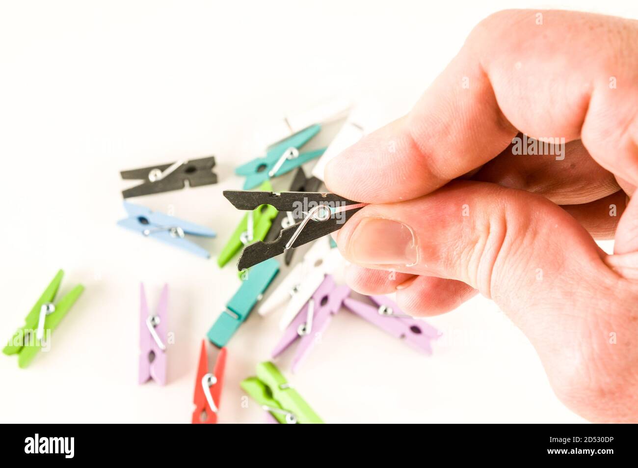 Photo picture of clothespin Stock Photo - Alamy
