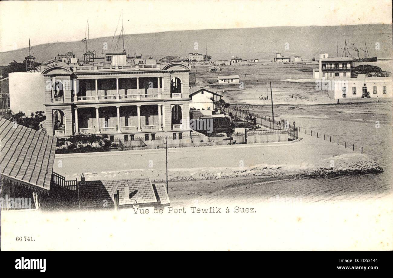 Port Tewfik Suez Port In Suez High Resolution Stock Photography and ...
