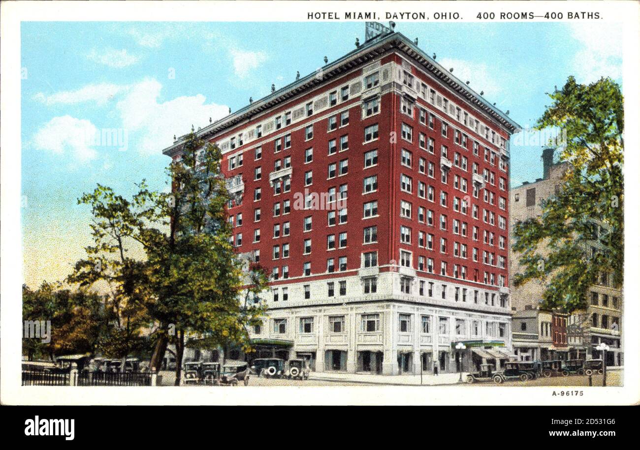 Dayton Ohio USA, Hotel Miami, Bennett Gates, John M. Beres | usage ...