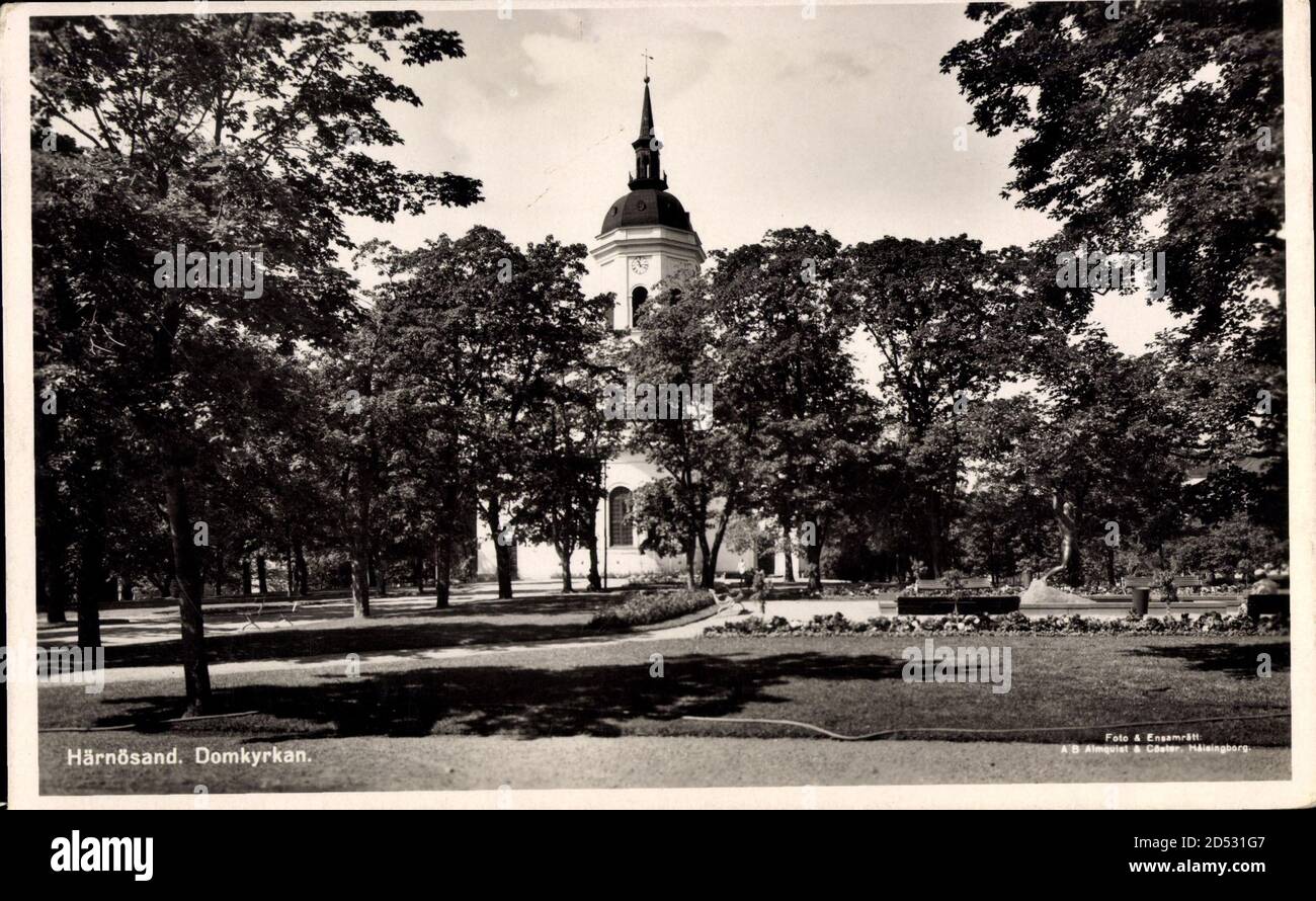 Härnösand Schweden, Domkyrkan, Blick zur Domkirche | usage worldwide ...