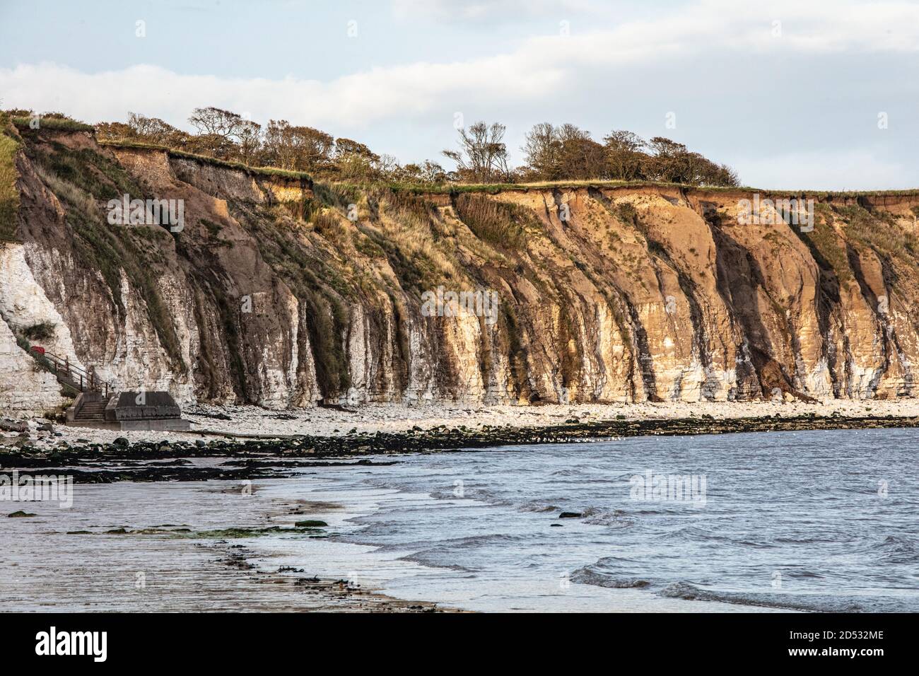 Flamborough Head on the coast north of Humberside Stock Photo - Alamy