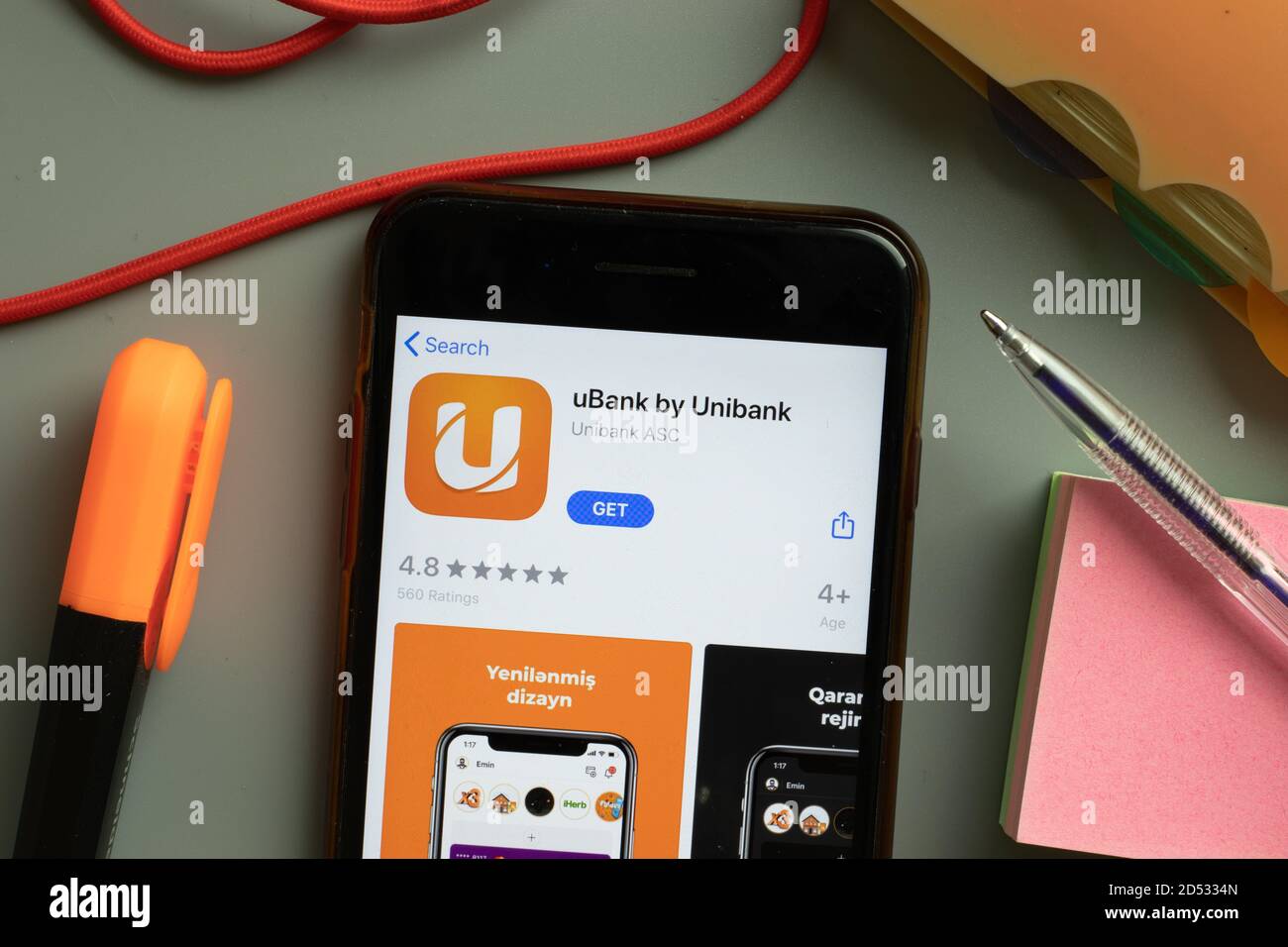 Ubank app hi-res stock photography and images - Alamy
