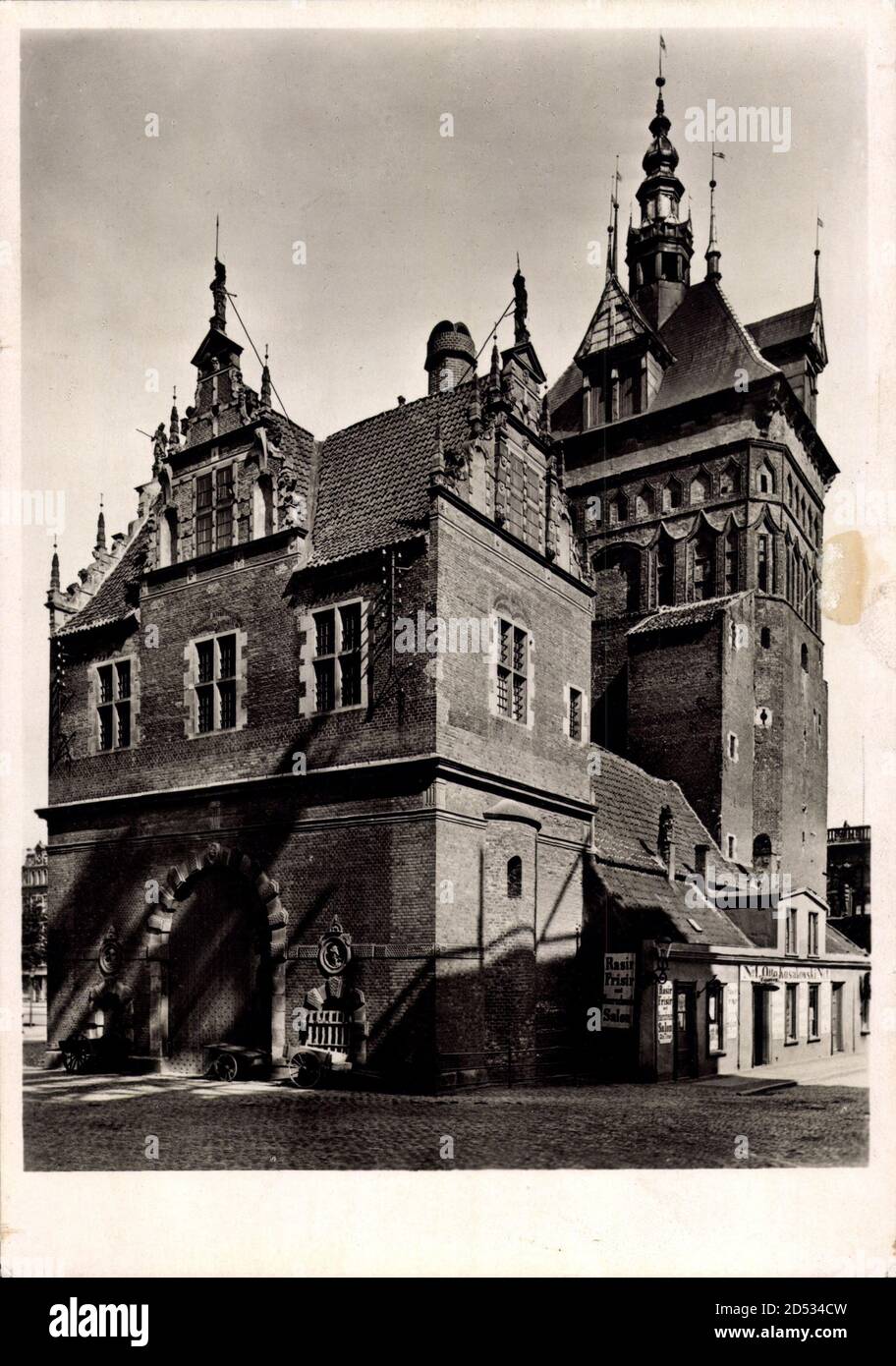 Gda?sk Danzig, Stockturm, Otto Kosalowski, Friseursalon | usage ...