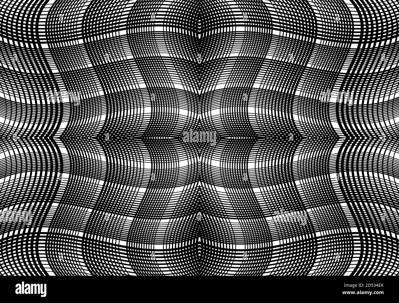 repeatable and tileable grid, mesh of zig-zag, criss-cross and wavy ...