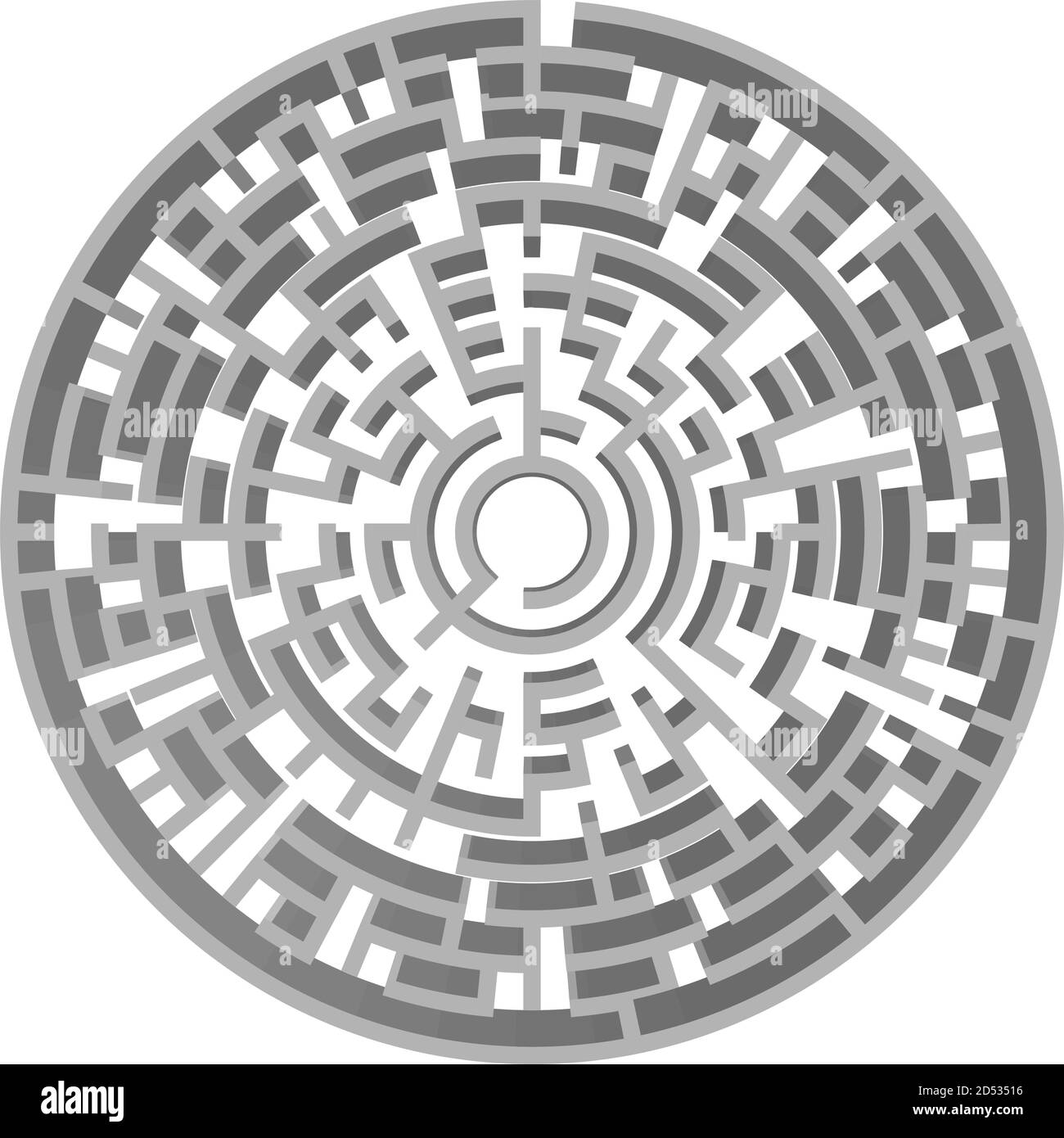 Solvable 3D maze, labyrinth, puzzle game vector illustration Stock Vector Image & Art - Alamy