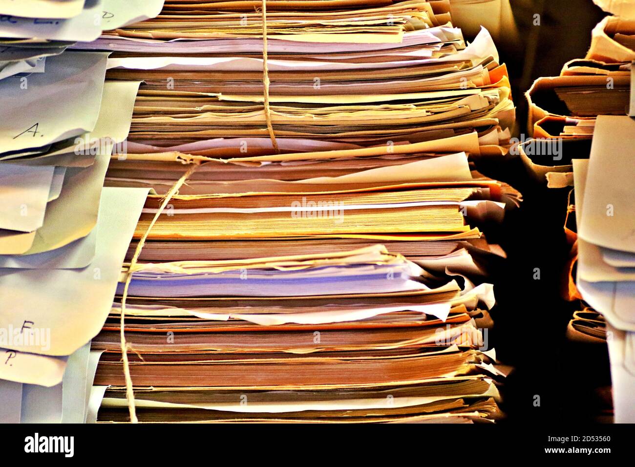 Collected old paper hi-res stock photography and images - Alamy