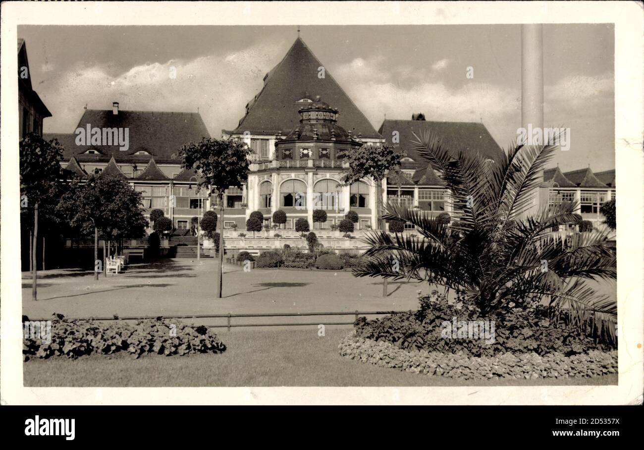 Sopot Gda?sk Zoppot Danzig, Ansicht vom Kurhaus, Palmen | usage ...