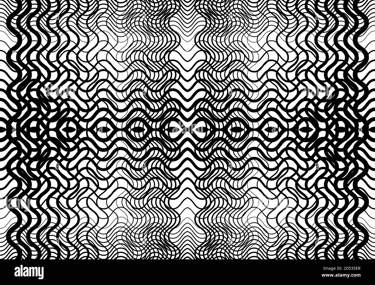 repeatable and tileable grid, mesh of zig-zag, criss-cross and wavy ...