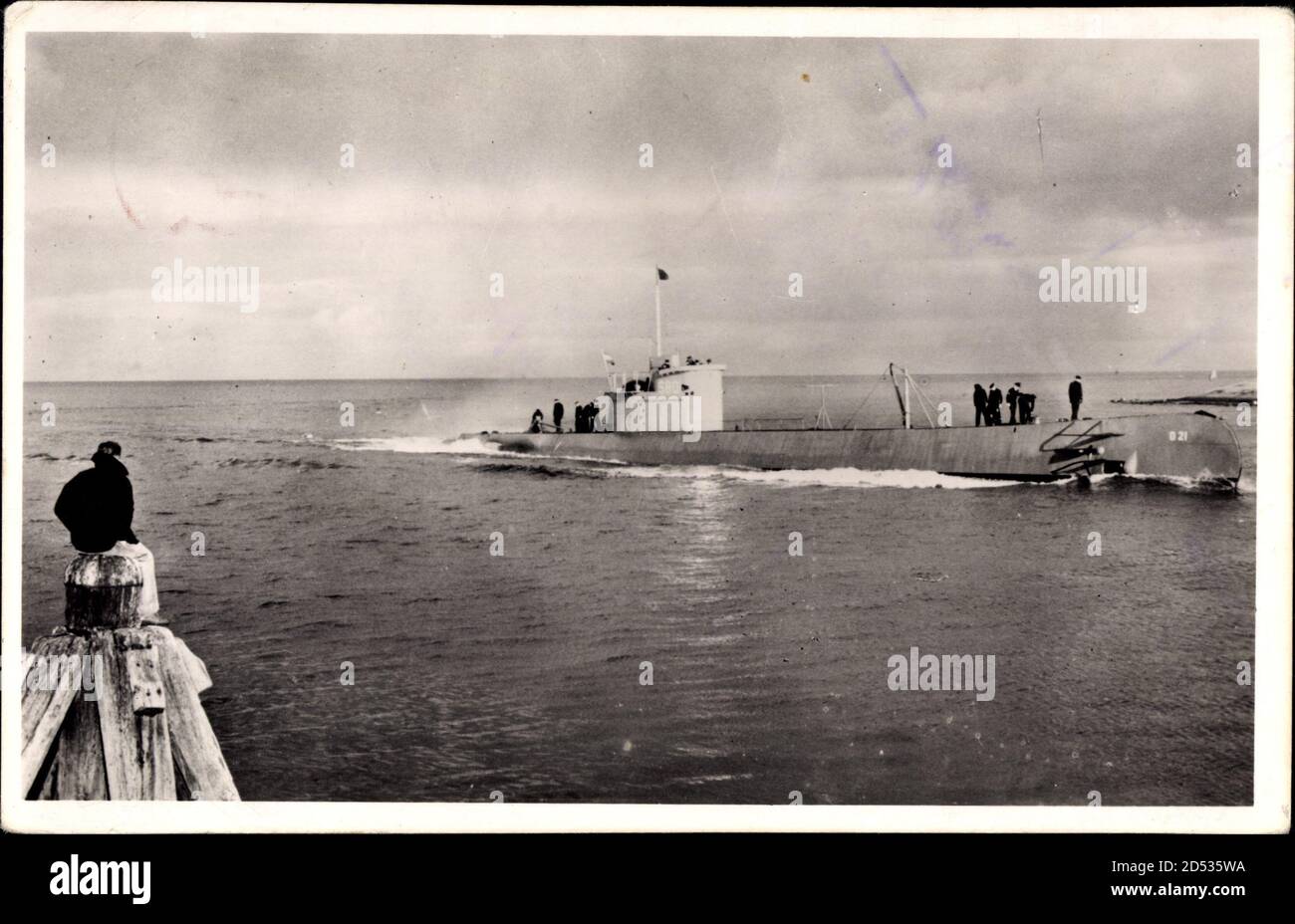 Niederländisches U Boot, Den Helder, O 21, Submarine | usage worldwide ...