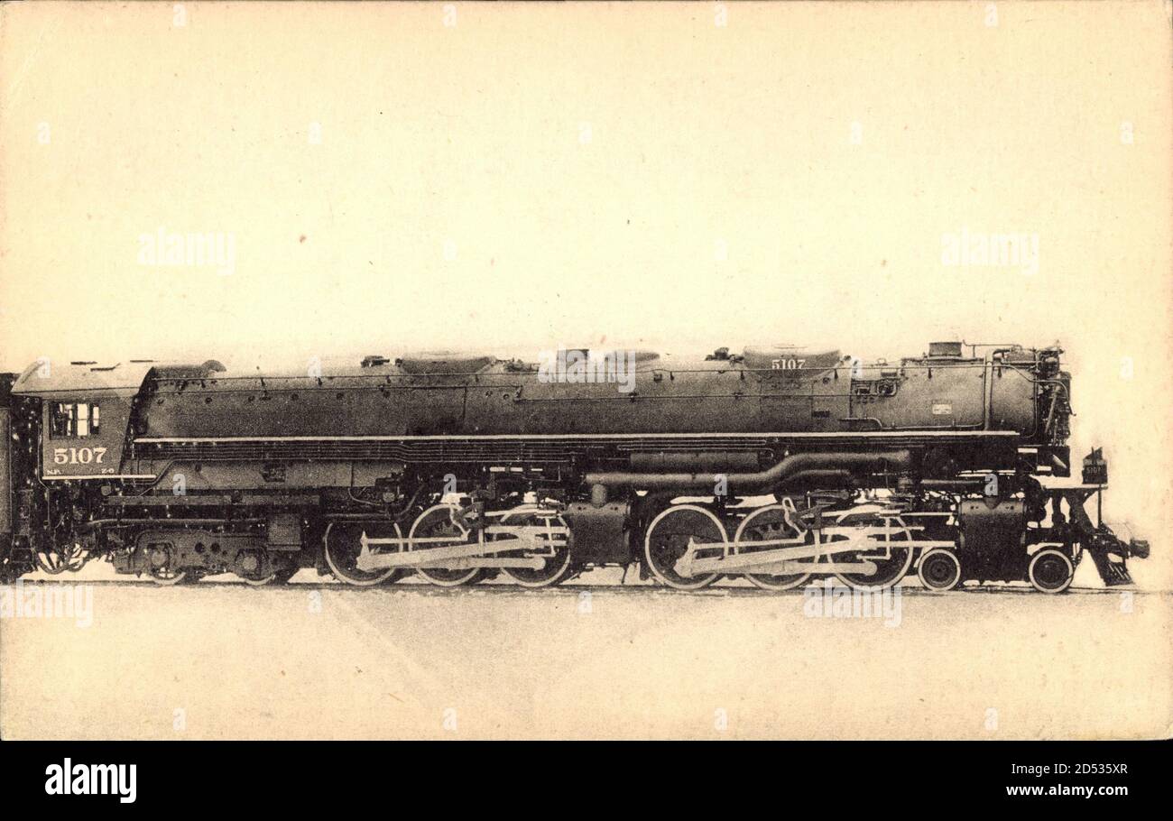 Locomotives des États Unis, Northern Pacific, Mallet, Type de 1936 à ...