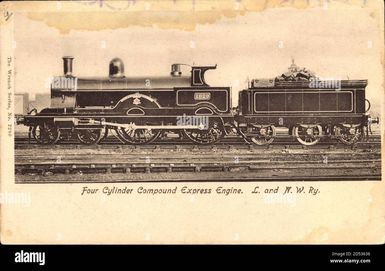 Compound express locomotive hi-res stock photography and images - Alamy