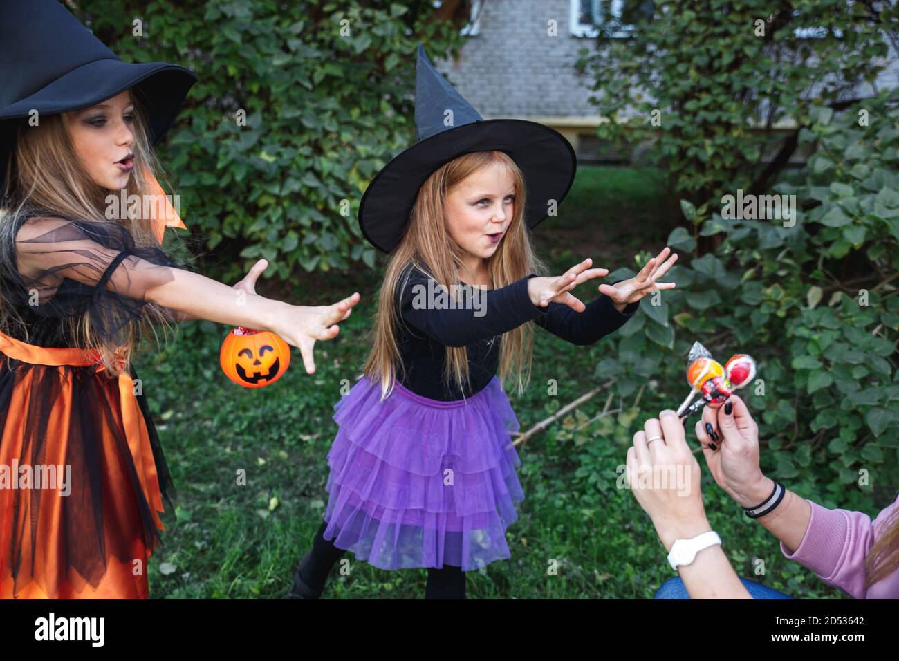 Scared Children Halloween