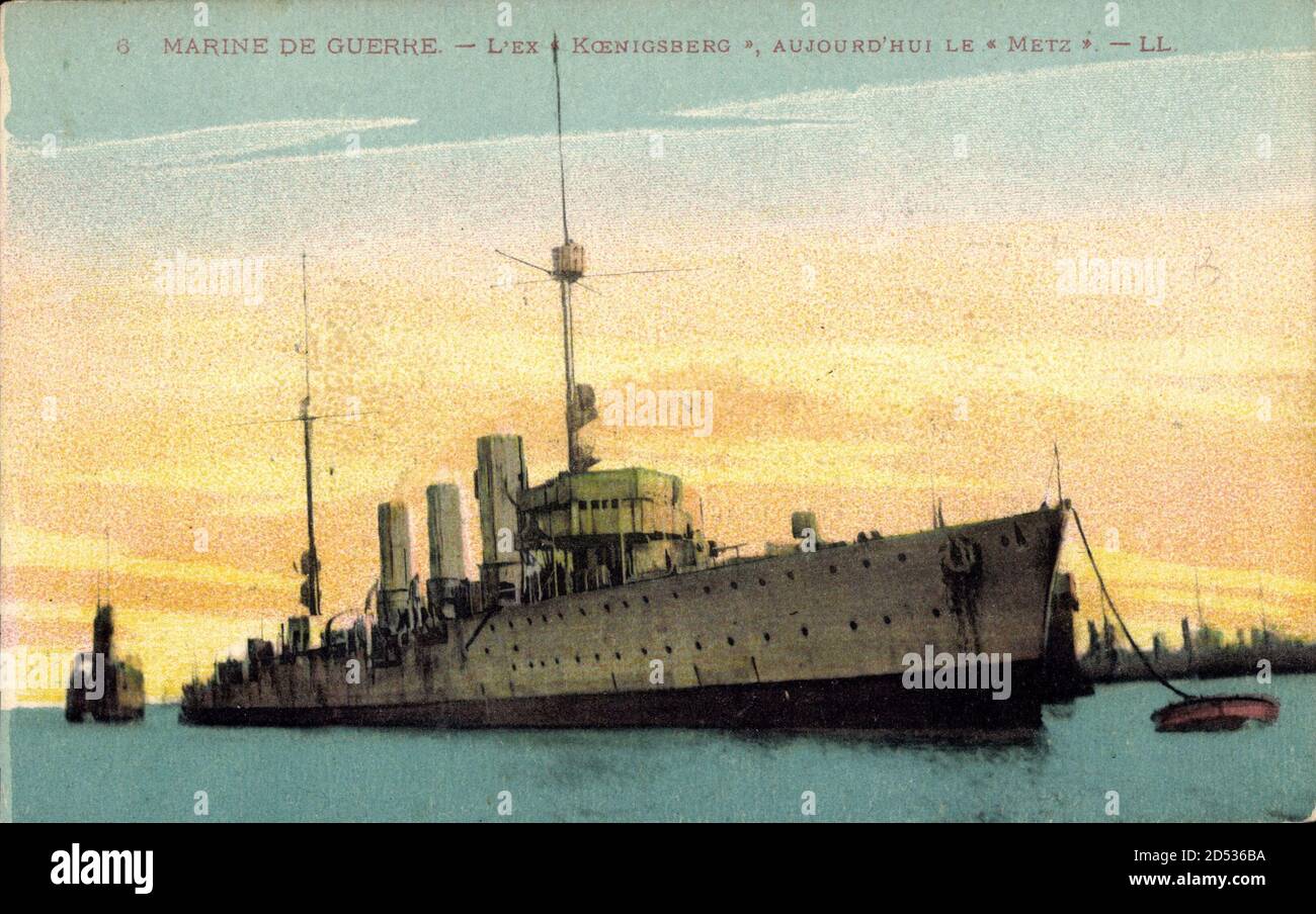 Koenigsberg ship hi-res stock photography and images - Alamy