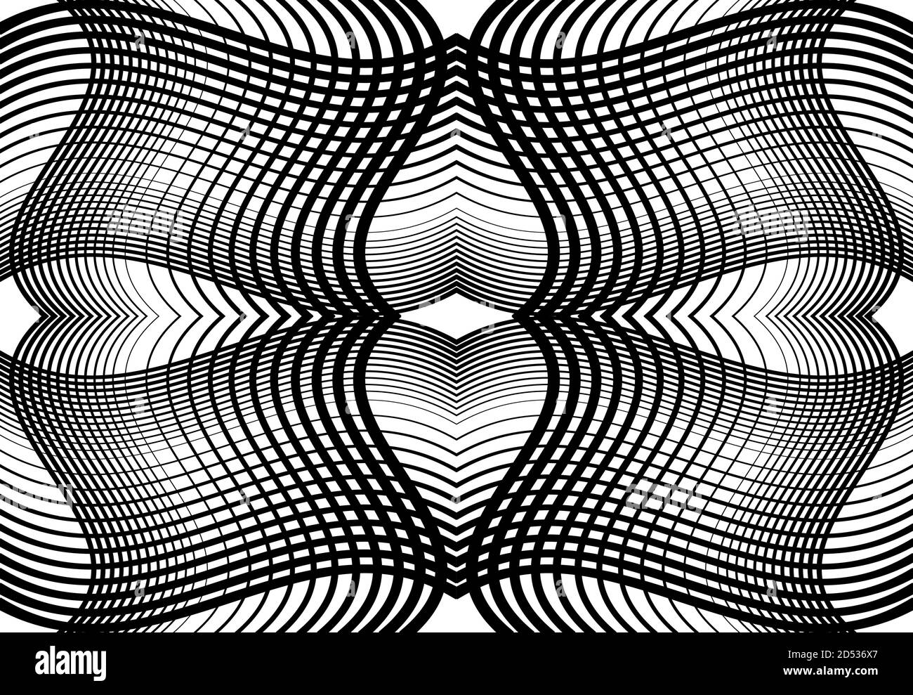 repeatable and tileable grid, mesh of zig-zag, criss-cross and wavy ...