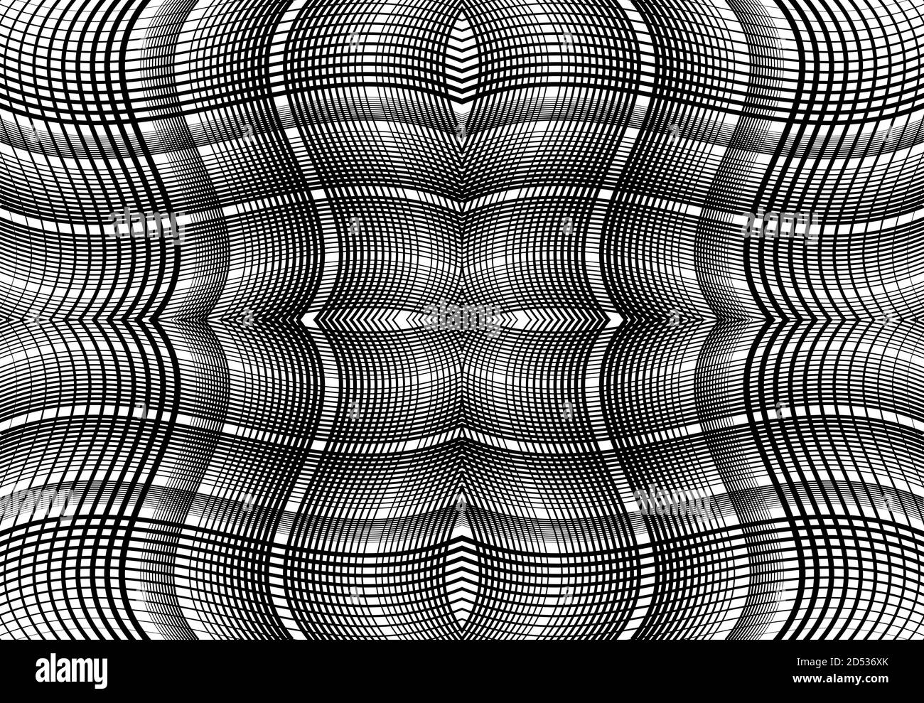 repeatable and tileable grid, mesh of zig-zag, criss-cross and wavy ...