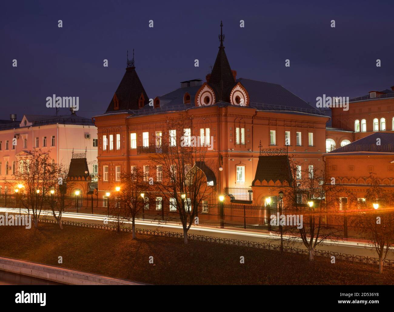 Embankment of Orlik river in Oryol (Orel). Russia Stock Photo - Alamy