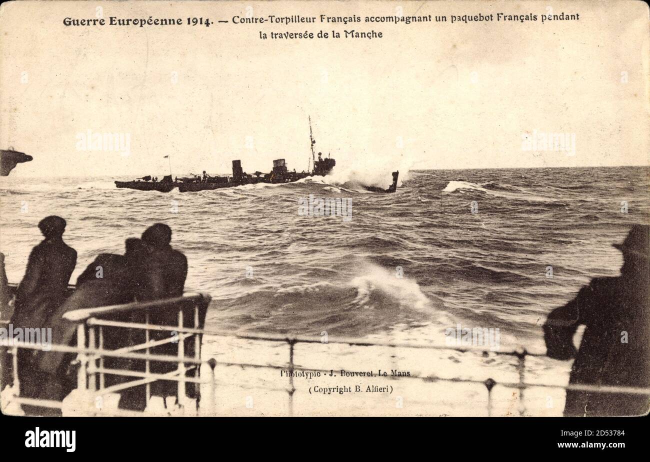 Contre torpilleur francais hi-res stock photography and images - Alamy