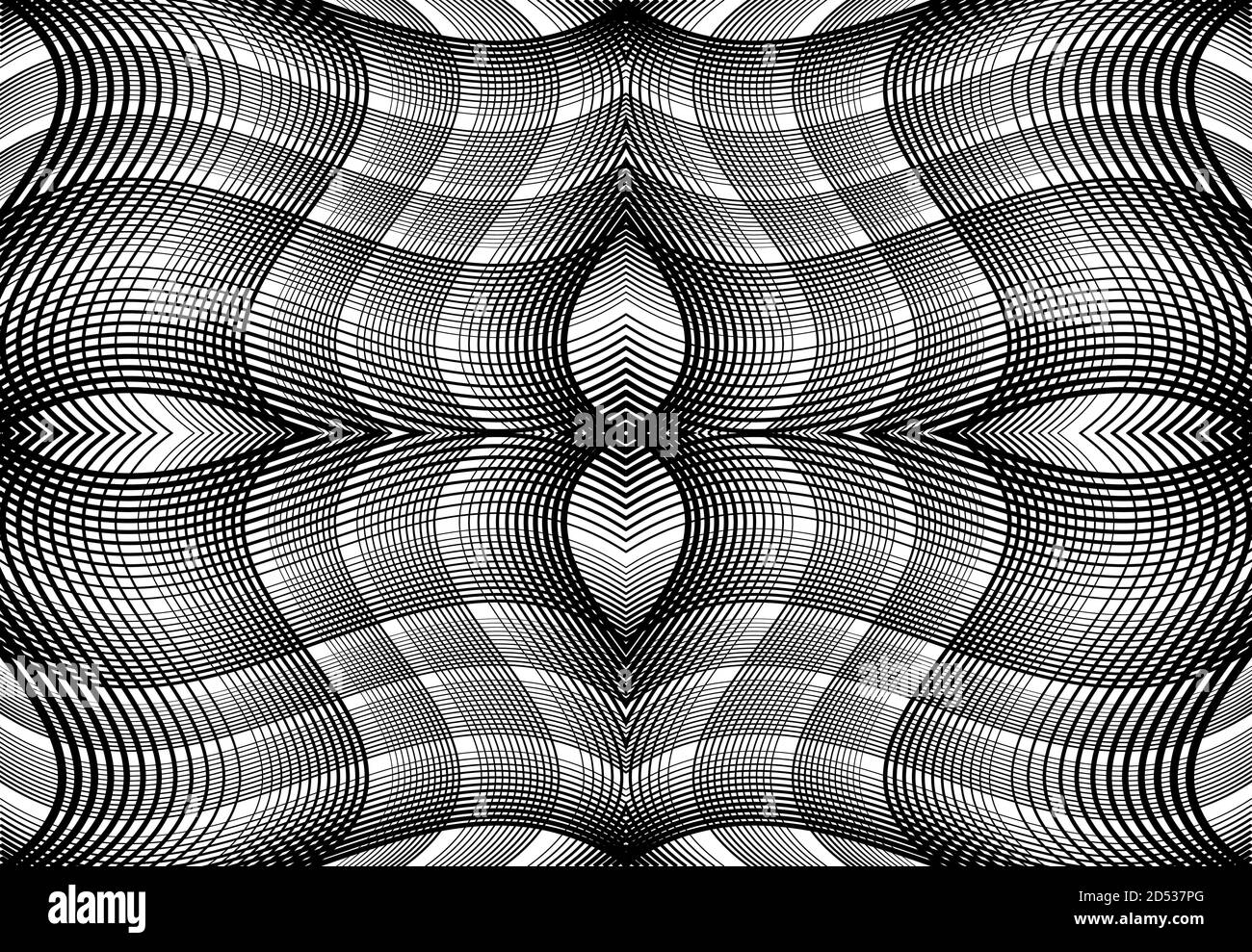 repeatable and tileable grid, mesh of zig-zag, criss-cross and wavy ...