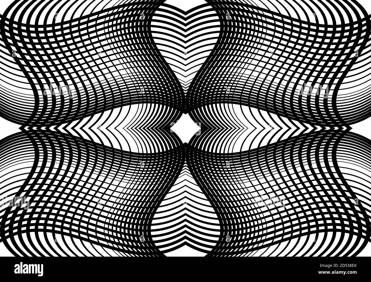 repeatable and tileable grid, mesh of zig-zag, criss-cross and wavy ...