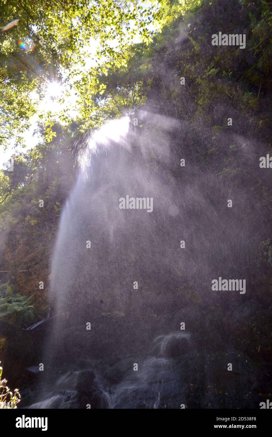 Water Splash Waterfall Stock Photo - Alamy