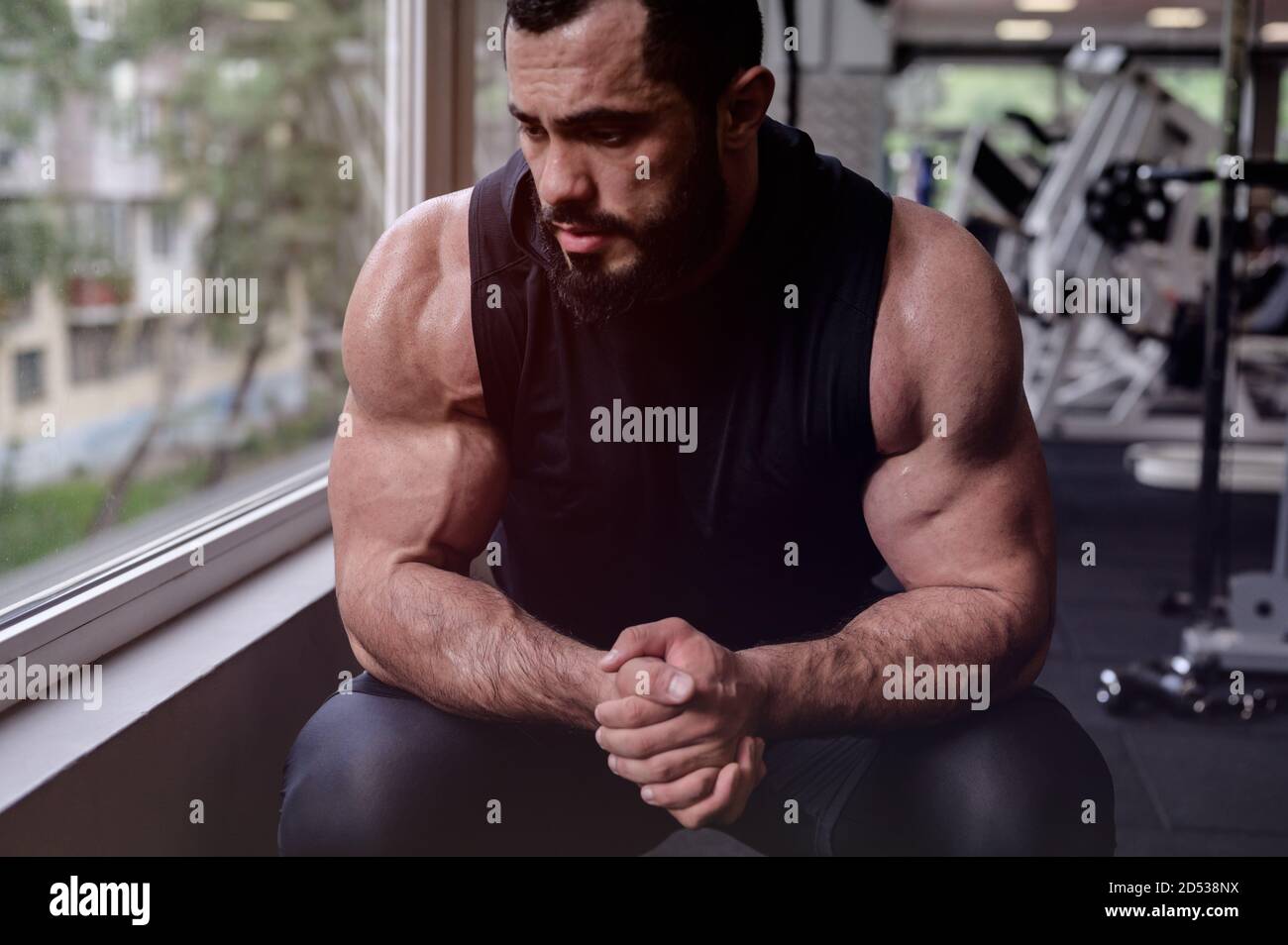 Pause bodybuilder hi-res stock photography and images - Alamy
