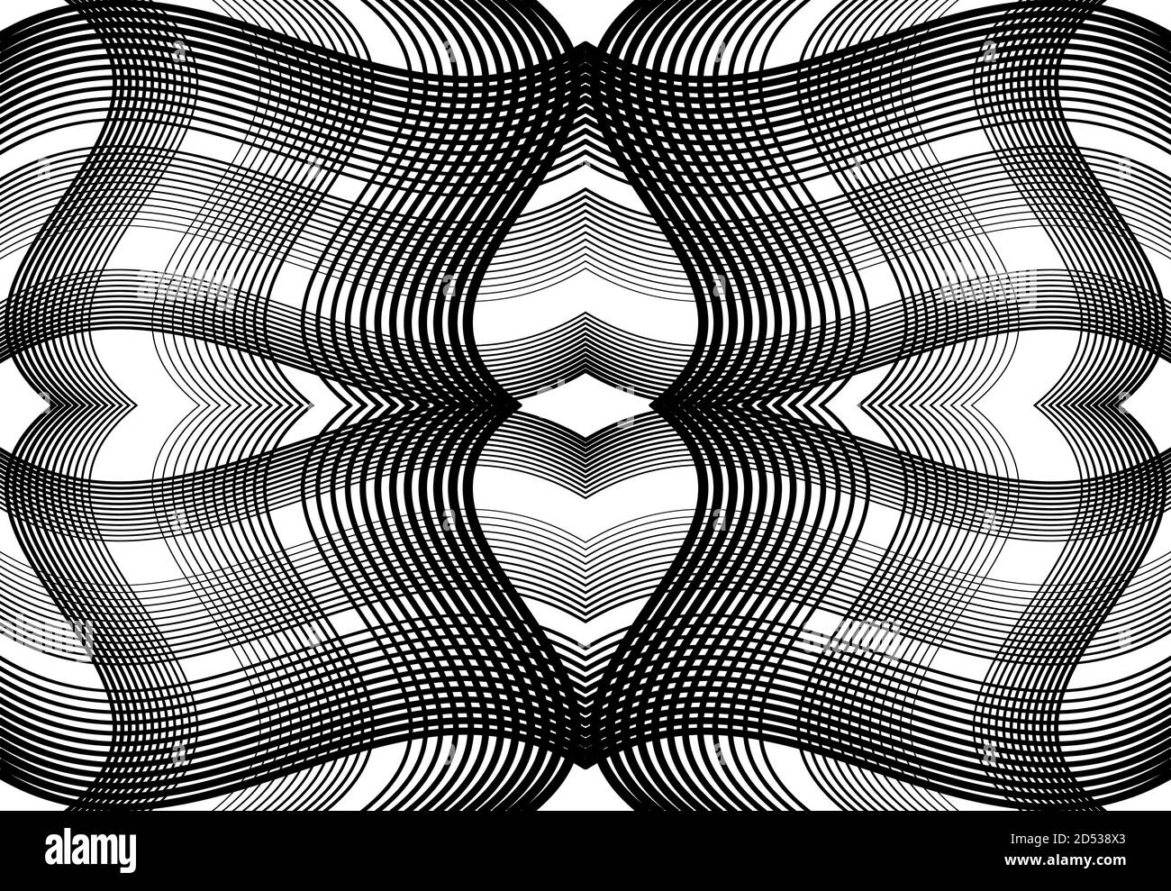 repeatable and tileable grid, mesh of zig-zag, criss-cross and wavy ...
