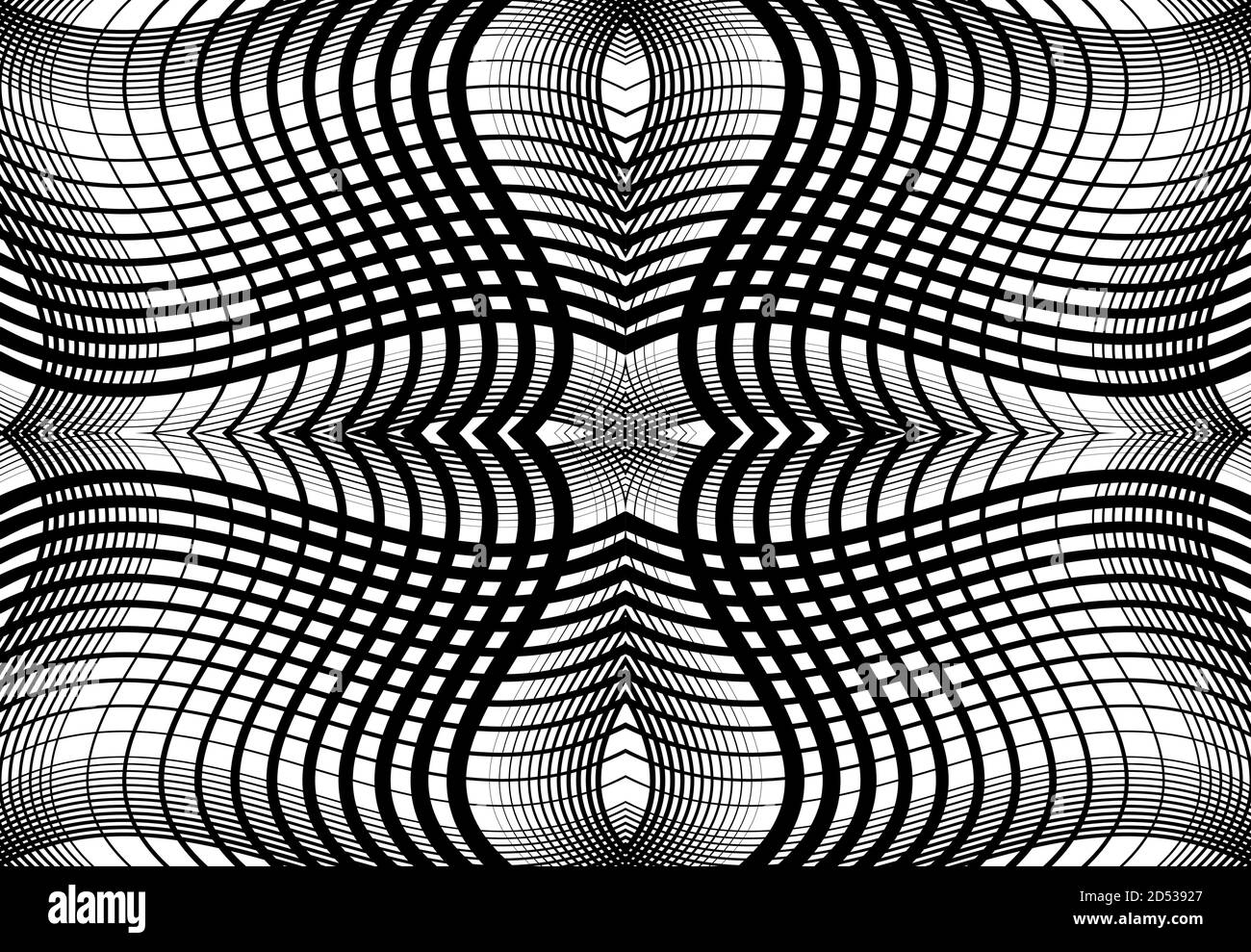 repeatable and tileable grid, mesh of zig-zag, criss-cross and wavy ...