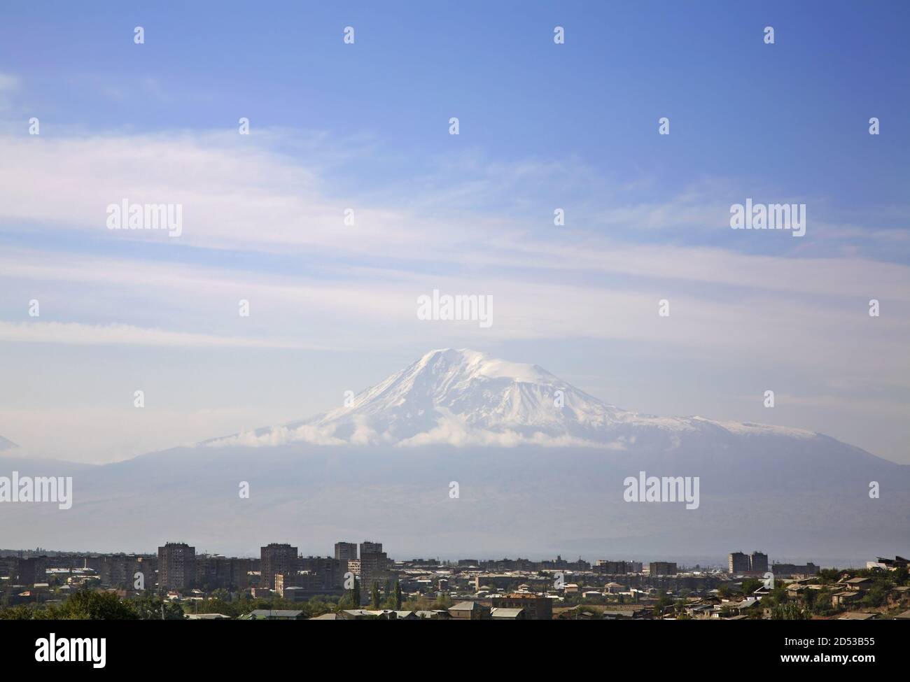 Mount Ararat. View from Yerevan. Armenia Stock Photo - Alamy