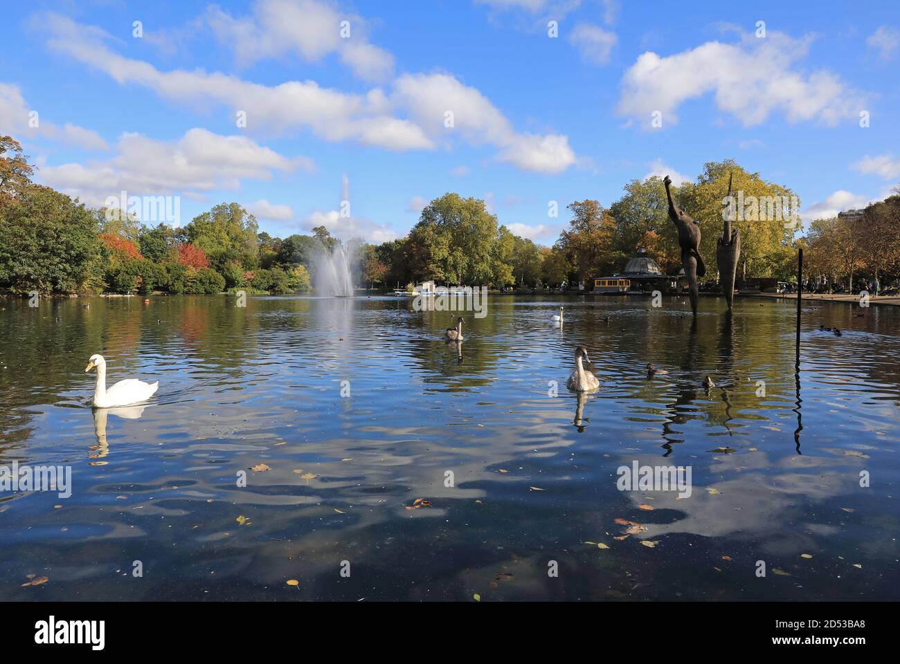Victoria Park Hackney Autumn High Resolution Stock Photography and ...
