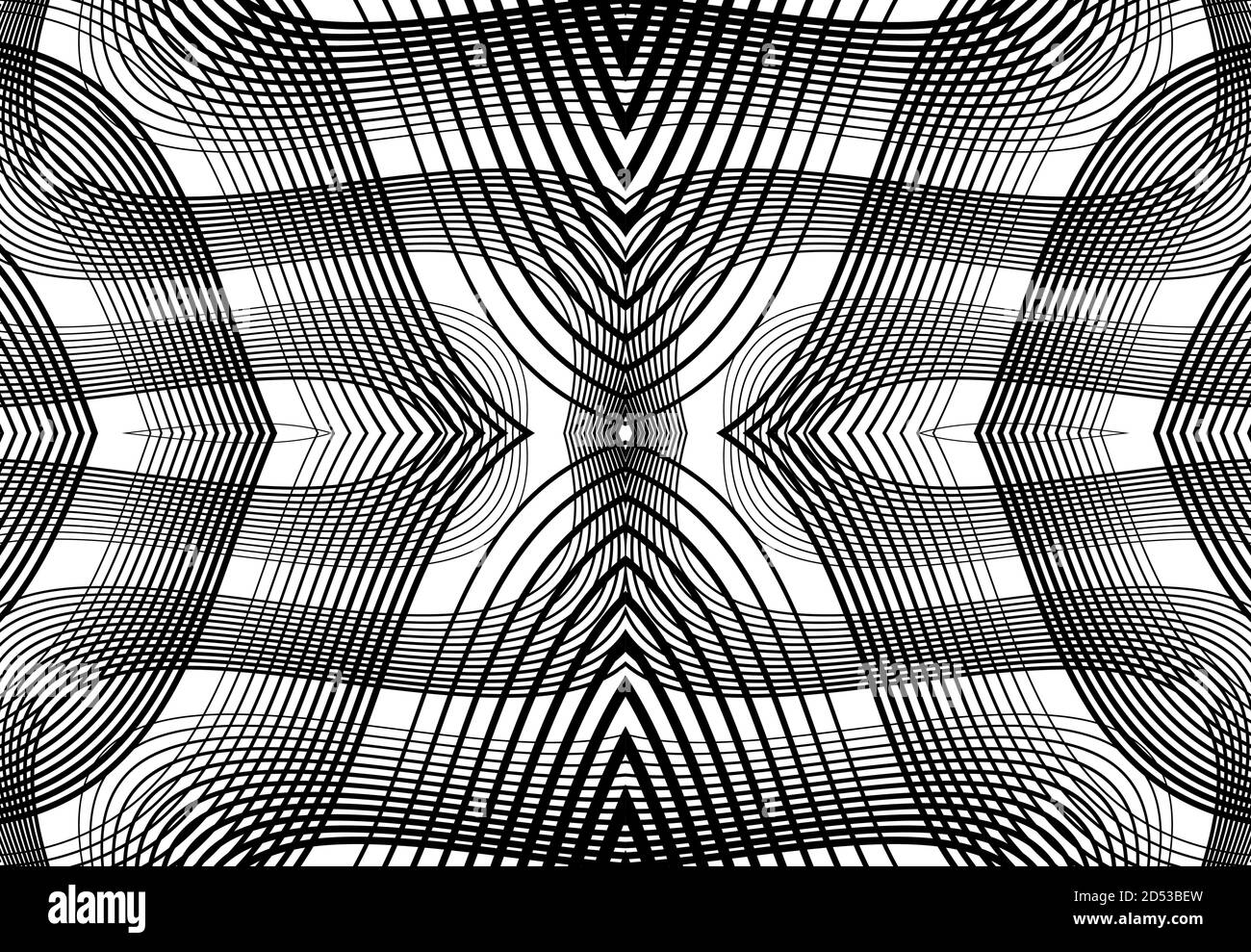 repeatable and tileable grid, mesh of zig-zag, criss-cross and wavy ...