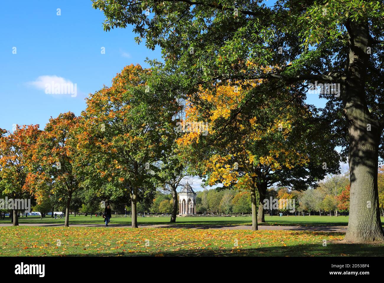 Victoria Park Hackney Autumn High Resolution Stock Photography and ...