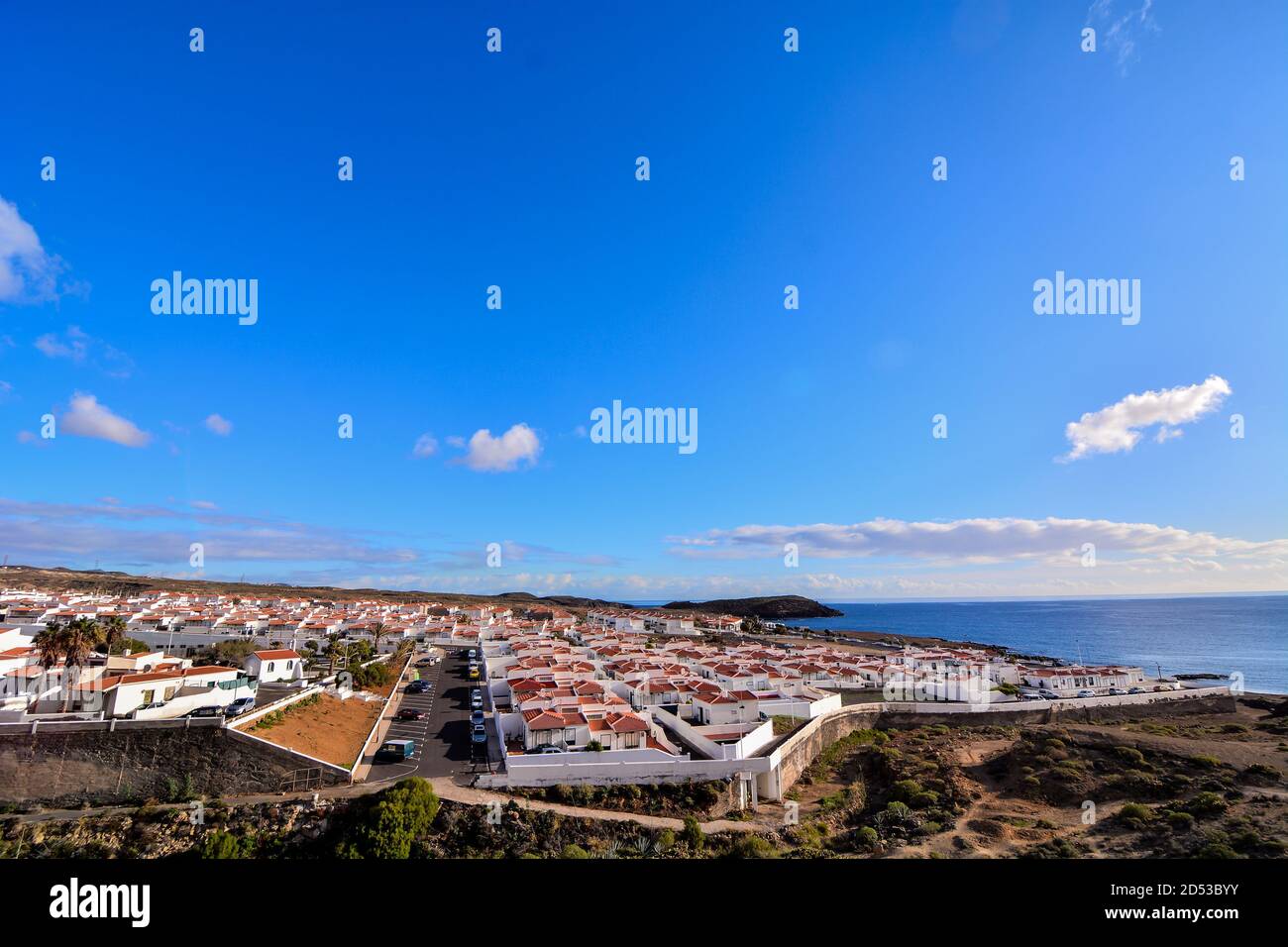 Tropical Sea Village Stock Photo - Alamy