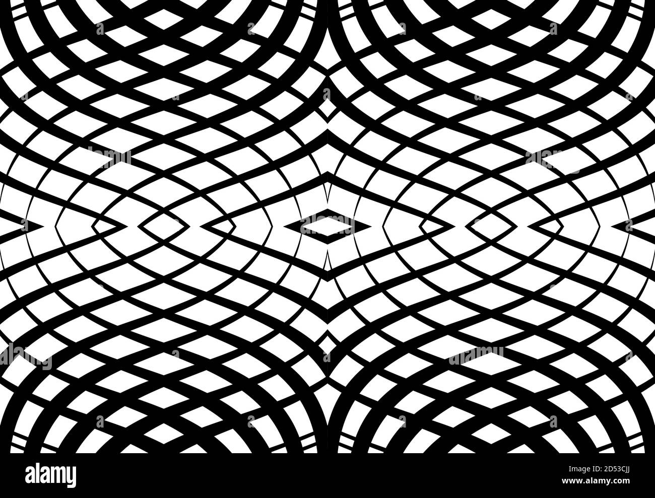 repeatable and tileable grid, mesh of zig-zag, criss-cross and wavy ...