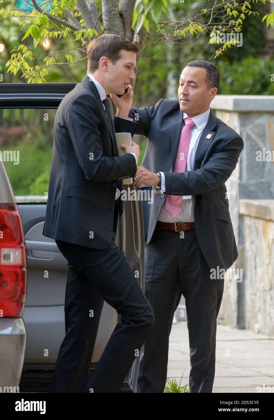 Washington, DC, May 2, 2018 -- Jared comes home from work about 7:30 PM ...
