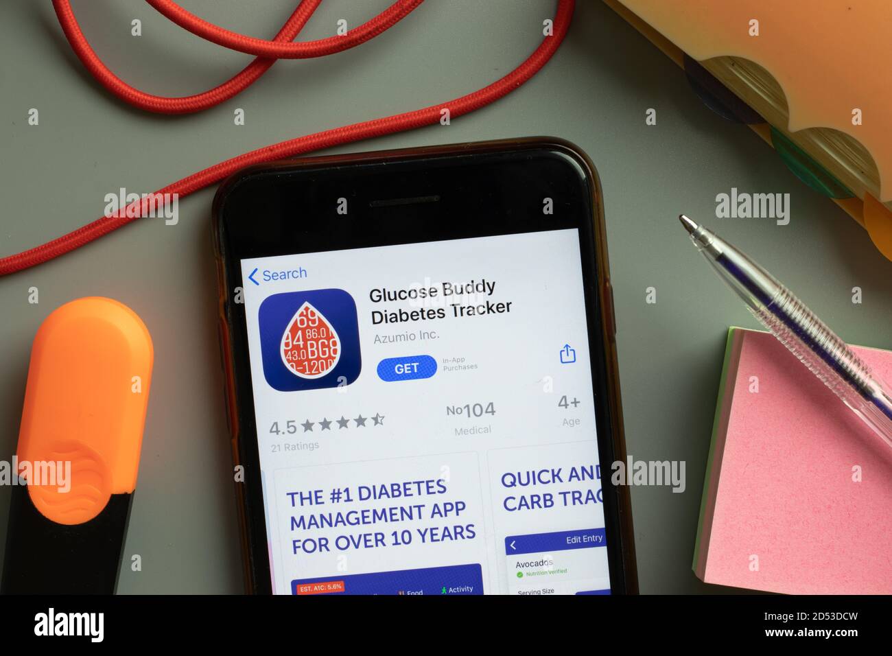 Glucose tracker hi-res stock photography and images - Alamy