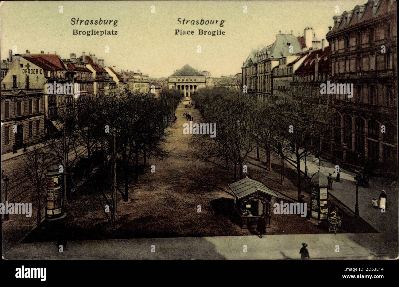 Straßburg Elsaß Bas Rhin, Broglieplatz, Place Broglie | usage worldwide ...