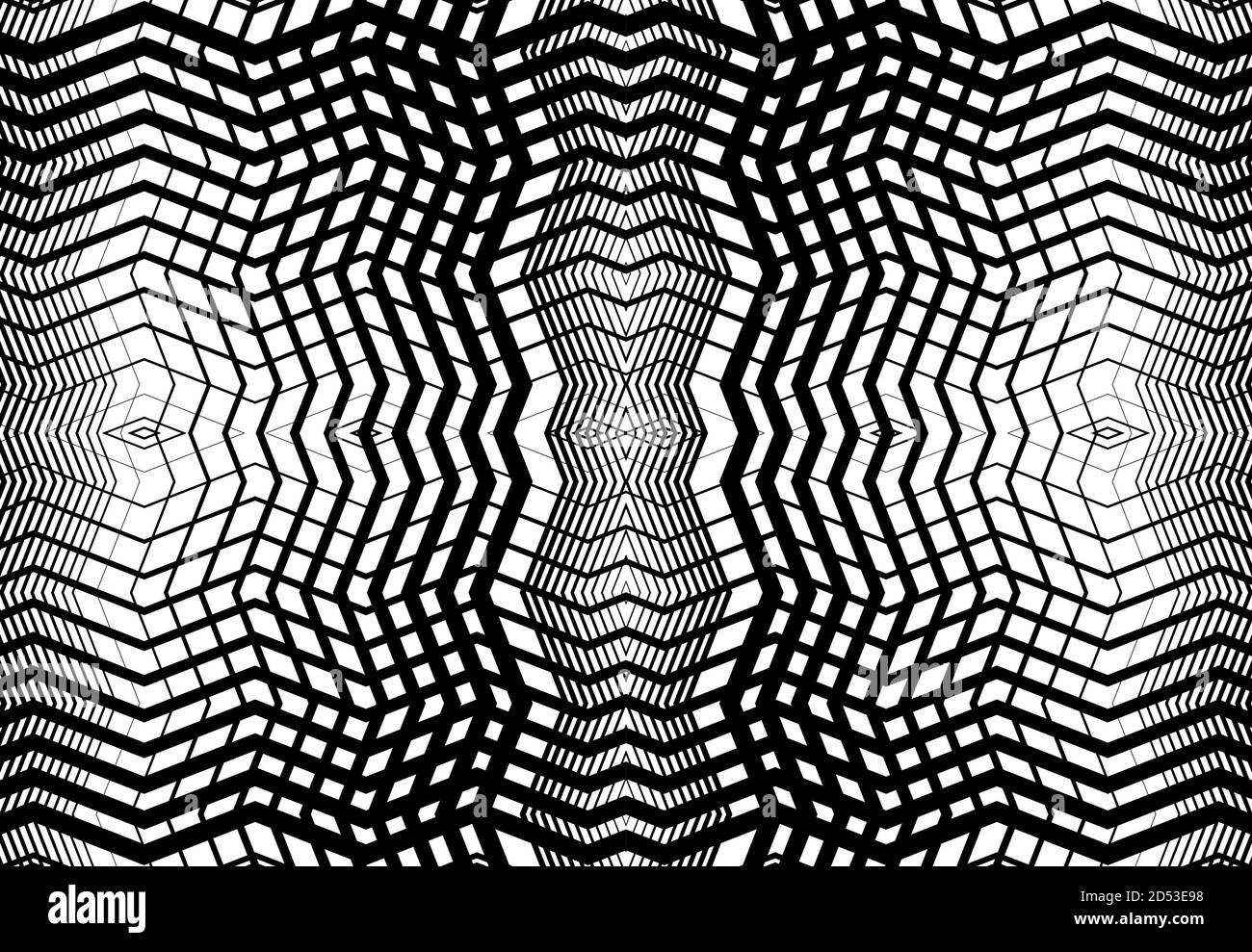 repeatable and tileable grid, mesh of zig-zag, criss-cross and wavy ...