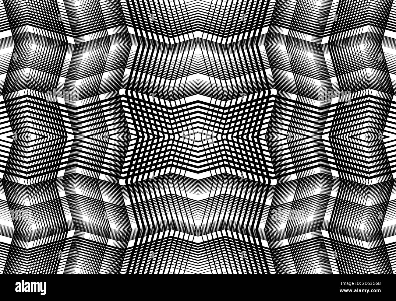 repeatable and tileable grid, mesh of zig-zag, criss-cross and wavy ...
