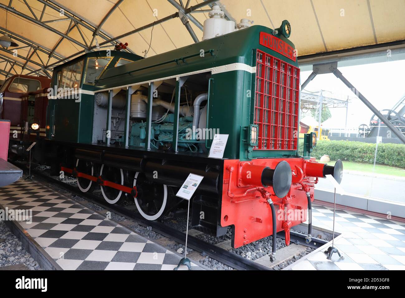 ISTANBUL, TURKEY - SEPTEMBER 20, 2020: British Diesel Locomotive in ...