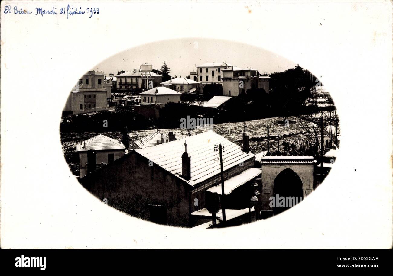 El Biar Algerien, Vue générale de la ville en hiver | usage worldwide ...
