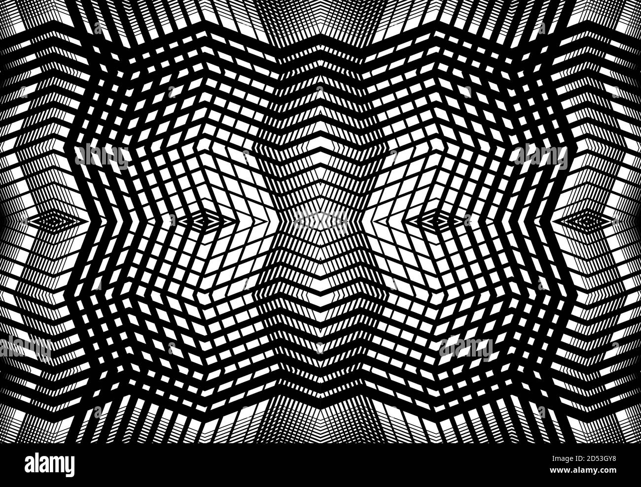 repeatable and tileable grid, mesh of zig-zag, criss-cross and wavy ...