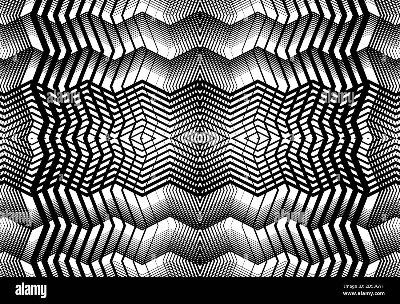 repeatable and tileable grid, mesh of zig-zag, criss-cross and wavy ...