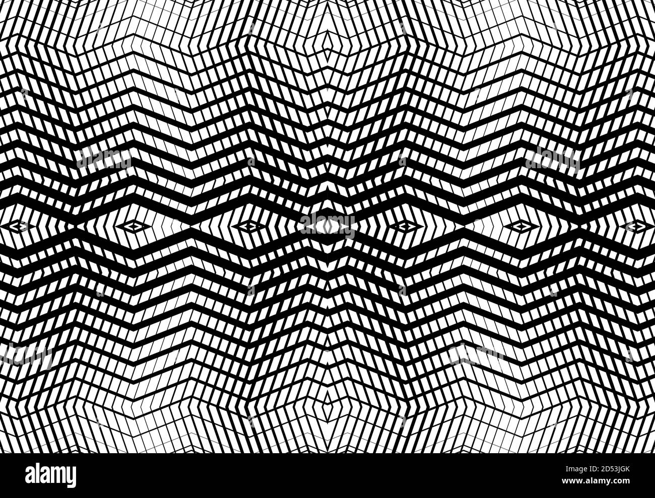 repeatable and tileable grid, mesh of zig-zag, criss-cross and wavy ...