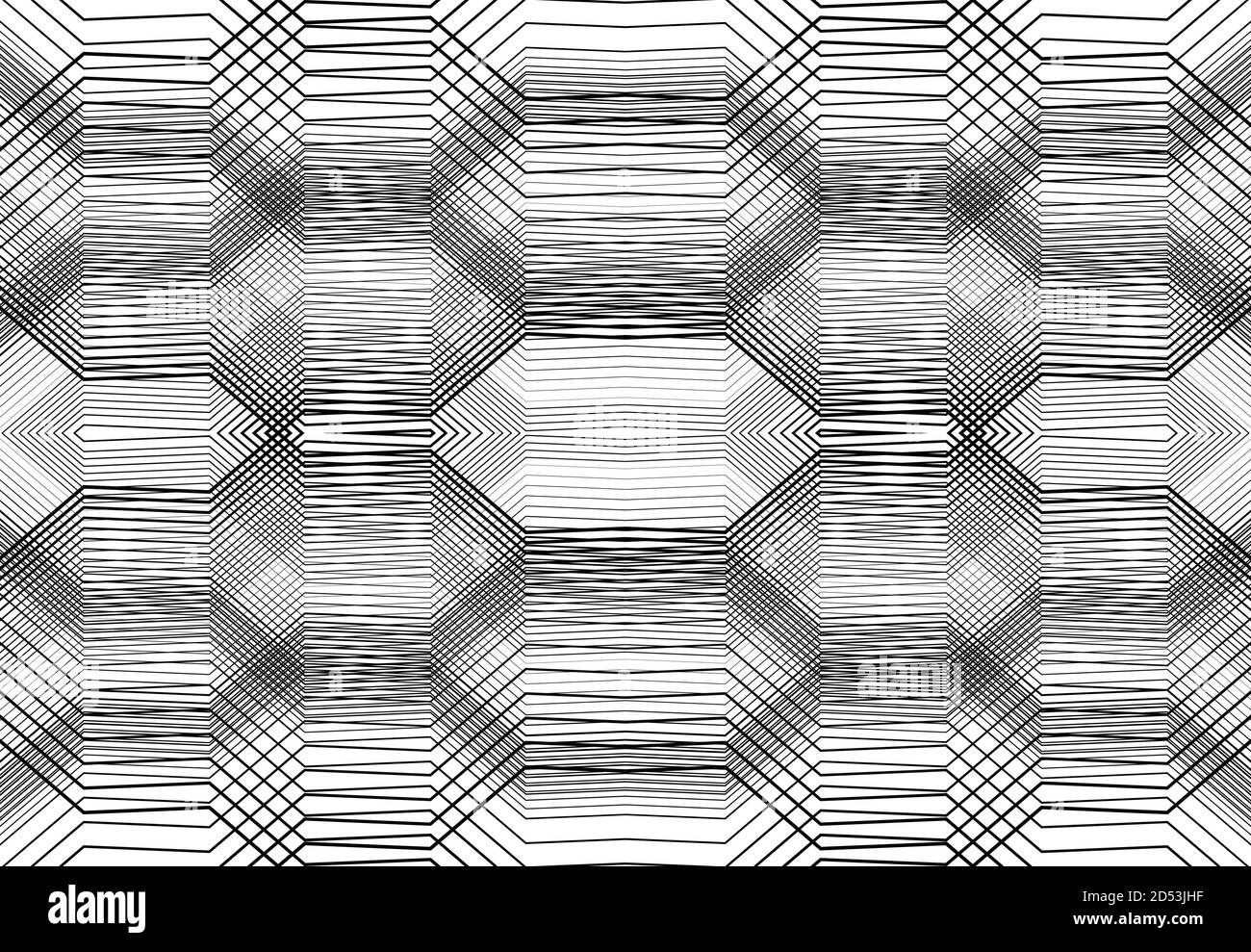 repeatable and tileable grid, mesh of zig-zag, criss-cross and wavy ...