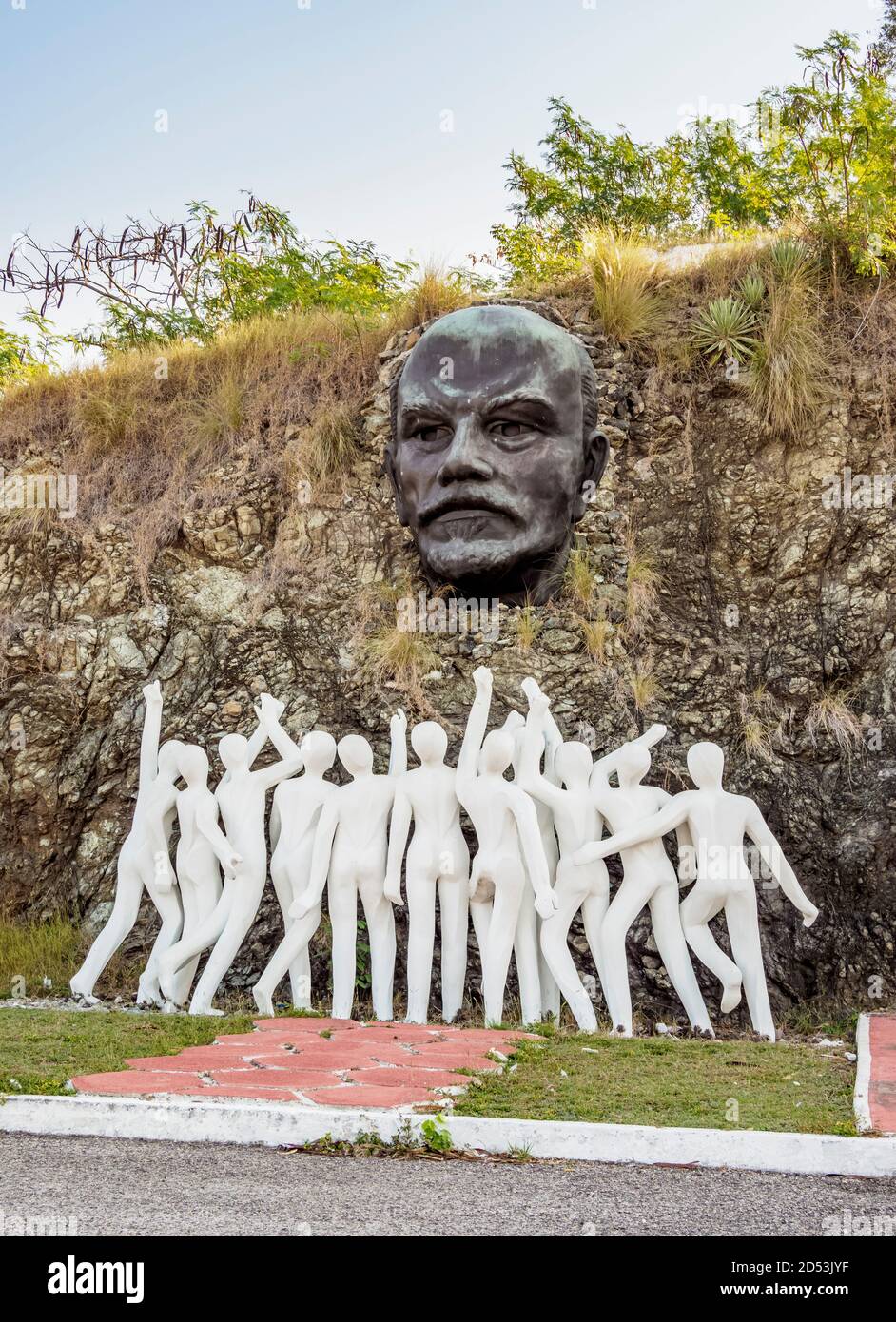 Monument to Vladimir Ilyich Ulyanov, Colina Lenin, Regla, Havana, La ...