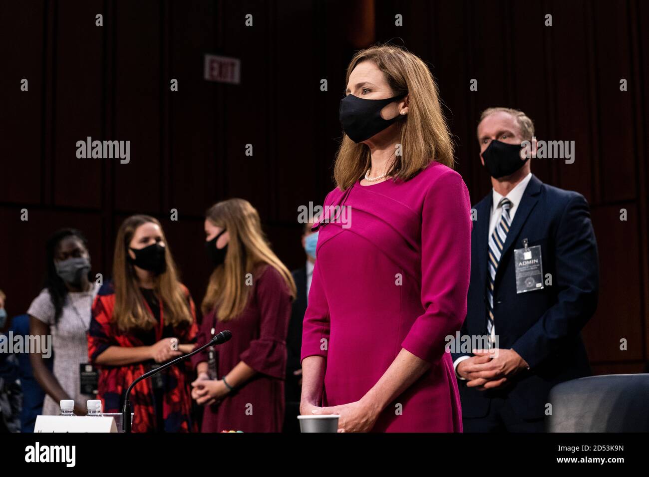 Amy coney barrett family hi-res stock photography and images - Alamy