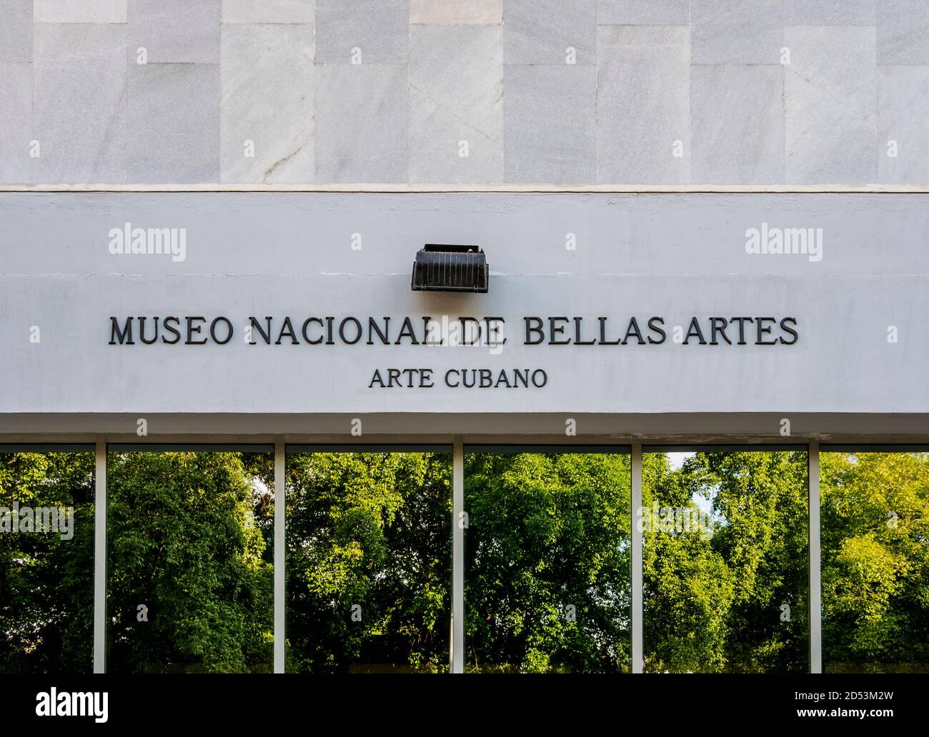 National Museum of Fine Arts, Cuban Art Branch, detailed view, Havana ...