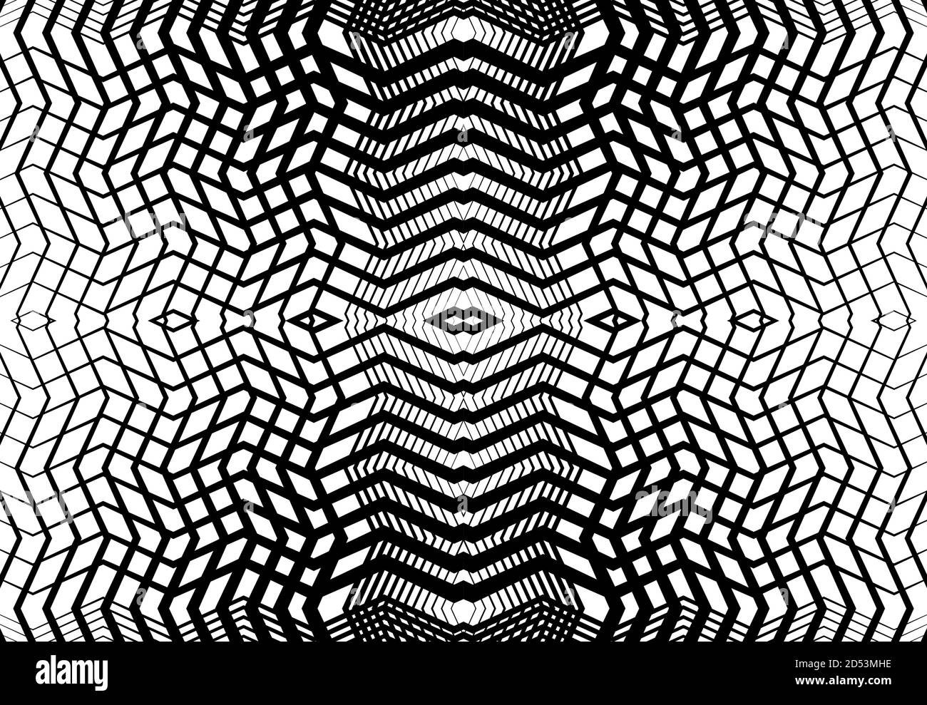 repeatable and tileable grid, mesh of zig-zag, criss-cross and wavy ...