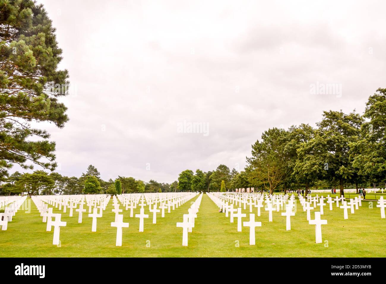 American Cemetery in Normandy Stock Photo - Alamy