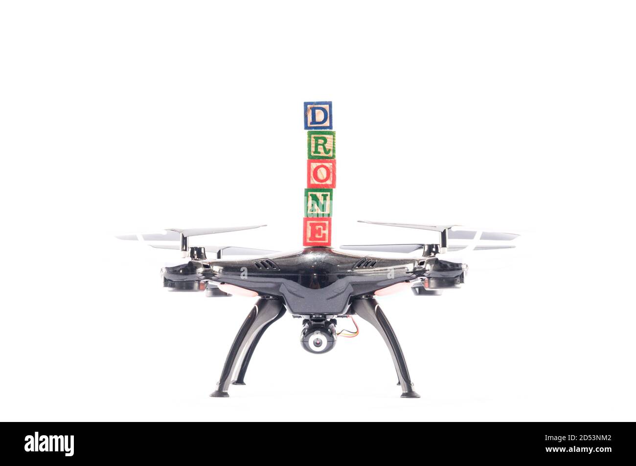 Modern Technology Copter closeup Aircraft Drone Stock Photo - Alamy